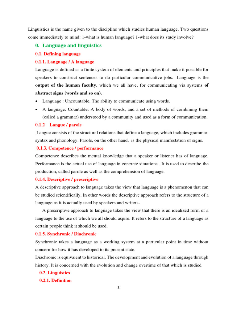 A Linguistics General Introduction | PDF | Phonology | Linguistics