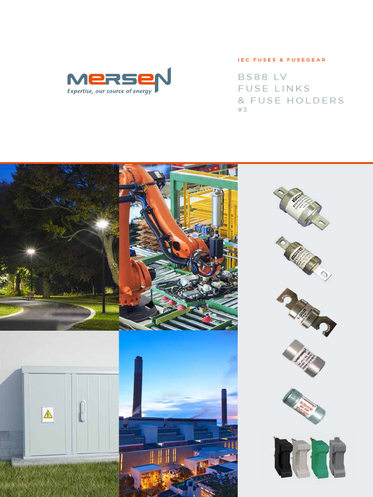 Brochure - BS88 - Low Voltage Fuses and Fuse Holders | PDF | Fuse ...