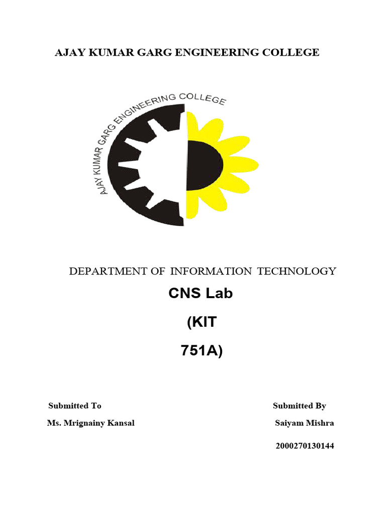 CNS Lab | PDF | Encryption | Pointer (Computer Programming)