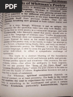 Whitman's Vision of Emotional Democracy | PDF | Love | Walt Whitman