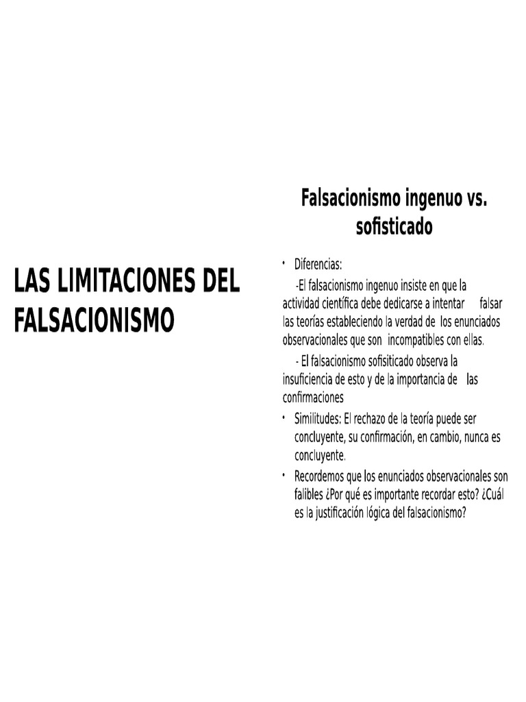 Falsacionismo | PDF
