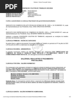 CCT Asseio 2023 2024 | PDF | Salário | Acordo coletivo