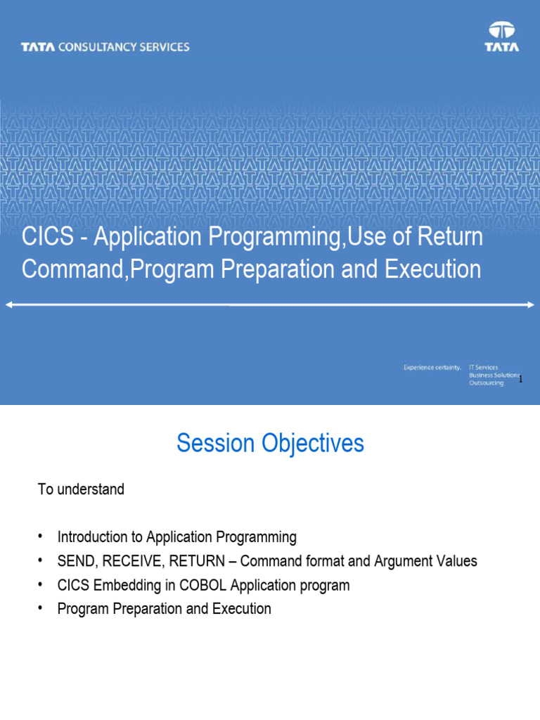 Original - 1401769628 - CICS L12T2 v1.0 | PDF | Computer Program | Programming