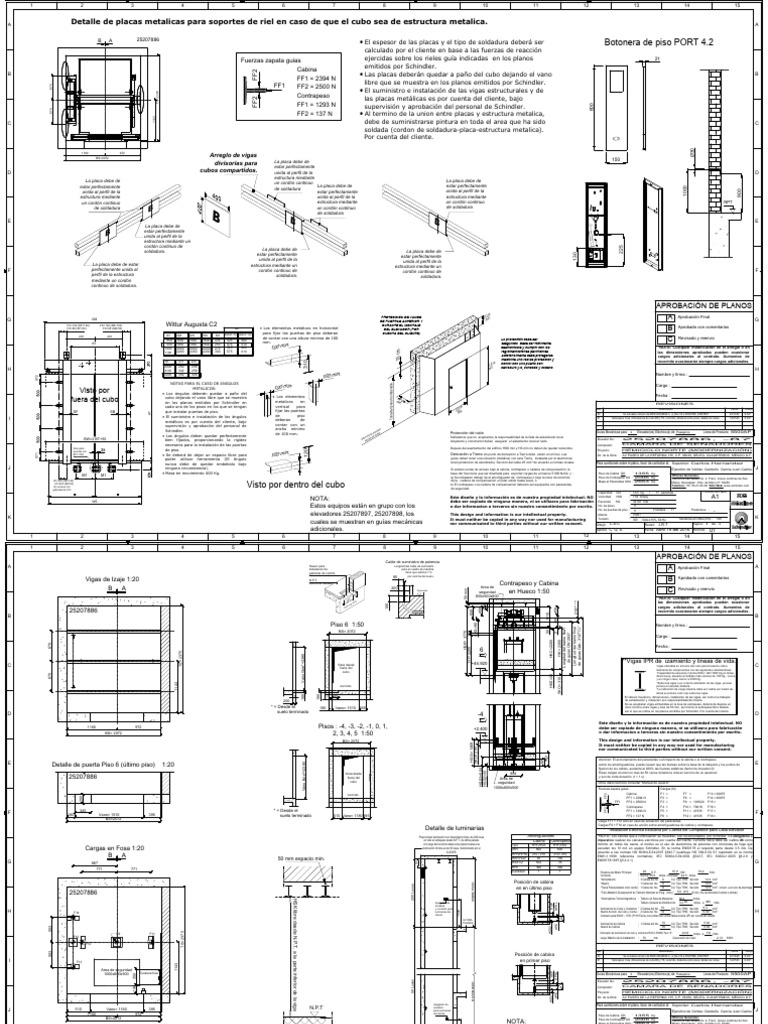 Hemiciclo Norte Cubo A Guías Mecánicas | PDF