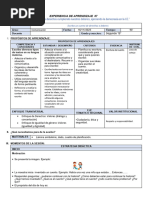 SESIÓN Escribimos Un Cuento | PDF | Cuentos | Evaluación