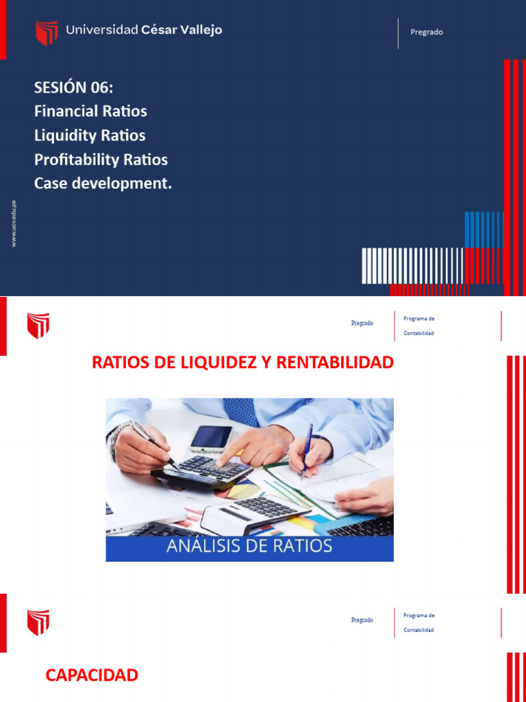 Ratios Financieros 2023 | PDF | Ratio financiero | Contabilidad