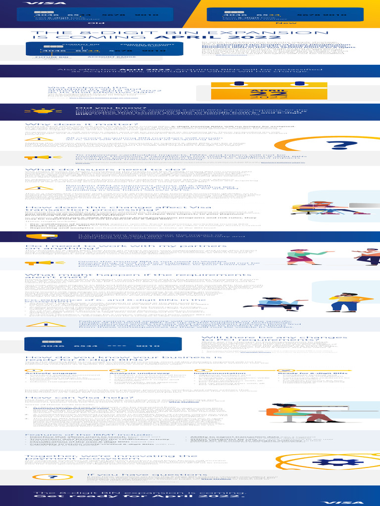 Visa 8digitbin Expansion Issuers | PDF | Visa Inc. | Credit Card