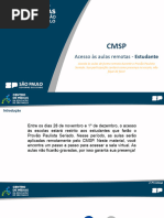 Como Acessar o CMSP Web Passo a Passo | PDF
