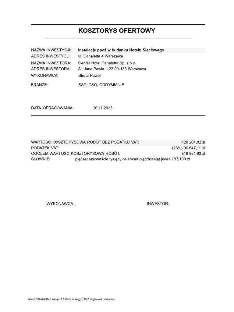 Bireta SSP DSO Rev 2023 | PDF