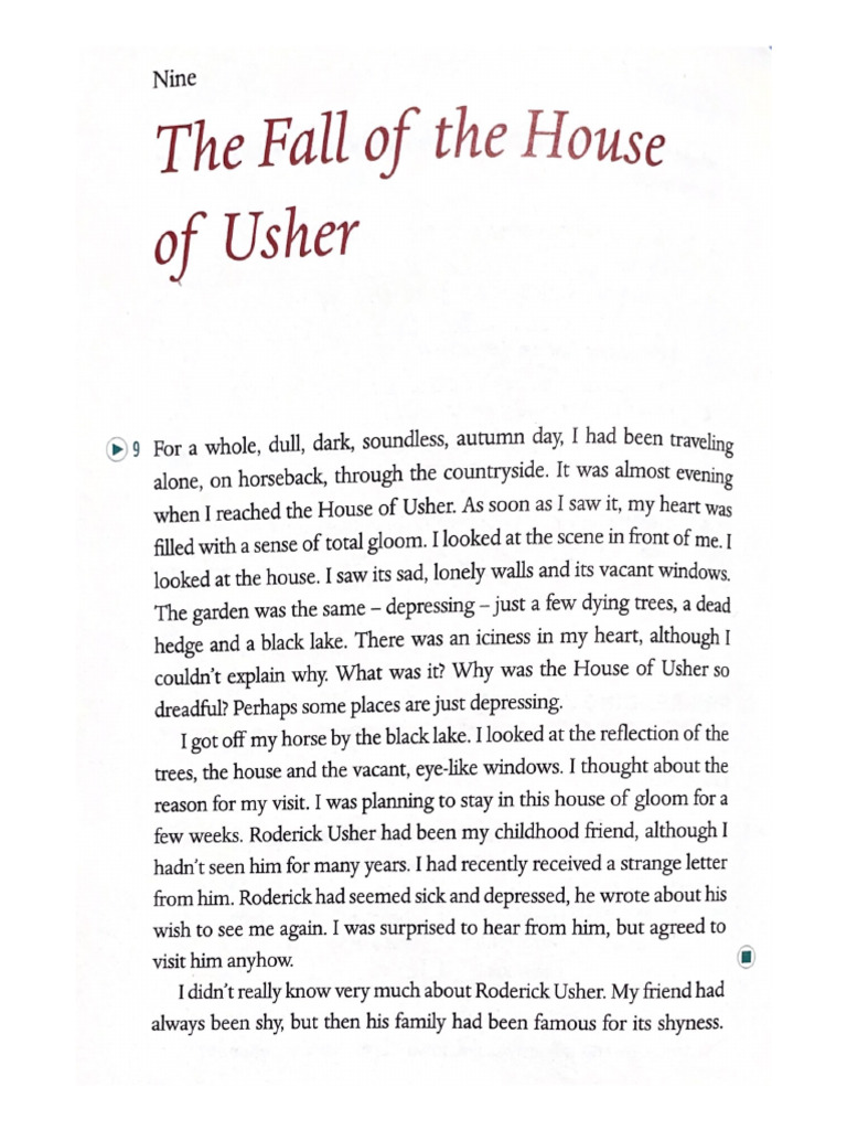 The Fall of The House of Usher | PDF