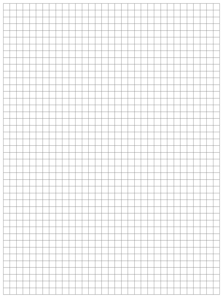 Graph Paper 8.5 X 11 Grid 4x4 | PDF
