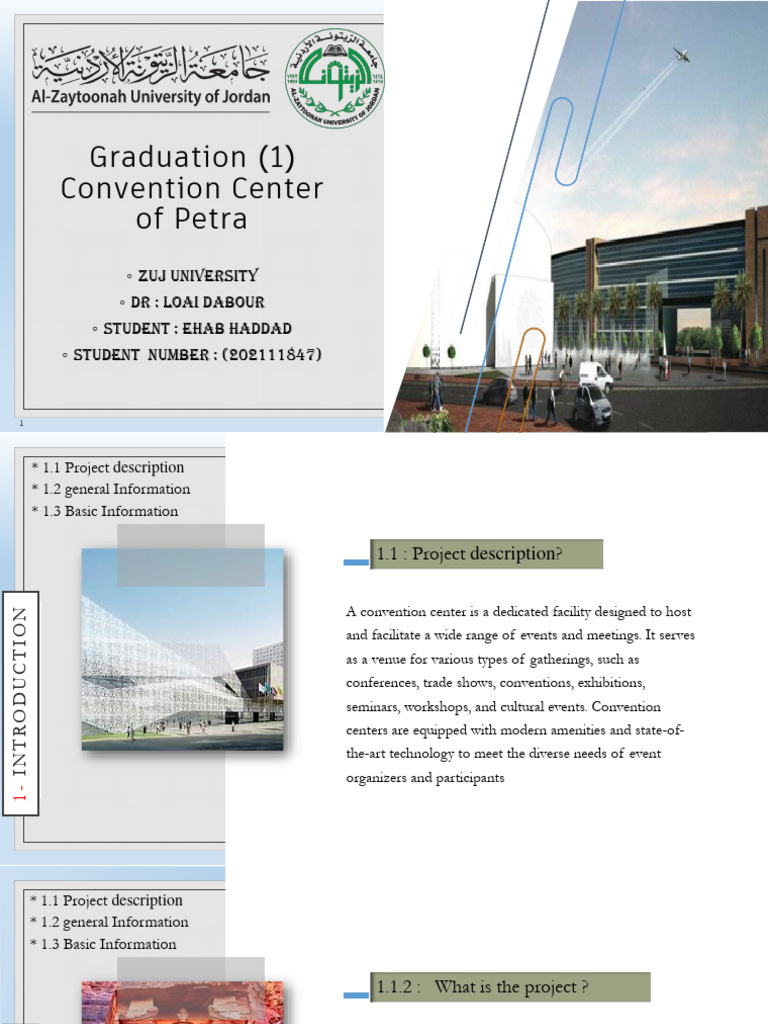 Graduation) 1 (Convention Center of Petra | PDF | Tourism | Communication