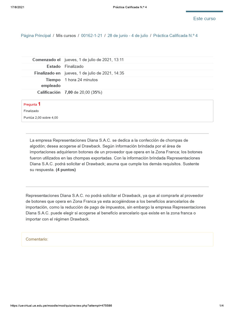 Práctica Calificada N.º 4444 | PDF | Economias | Business