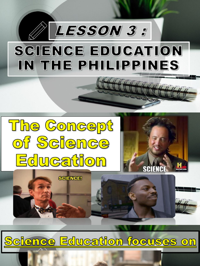 Lesson 3 Science Education in The Philippines | PDF | Science Education ...