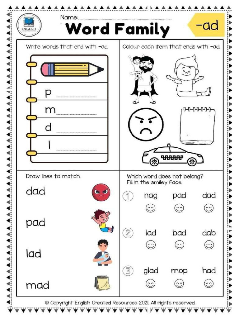 Ad Ag Ap Worksheet | PDF