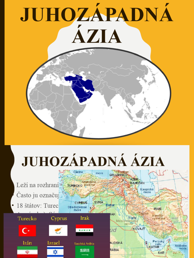 GEO Juhozapadna - Azia | PDF