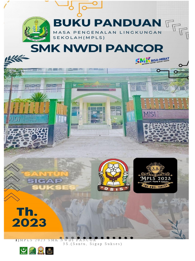 Buku Panduan Mpls 2023 SMK Nwdi Pancor | PDF
