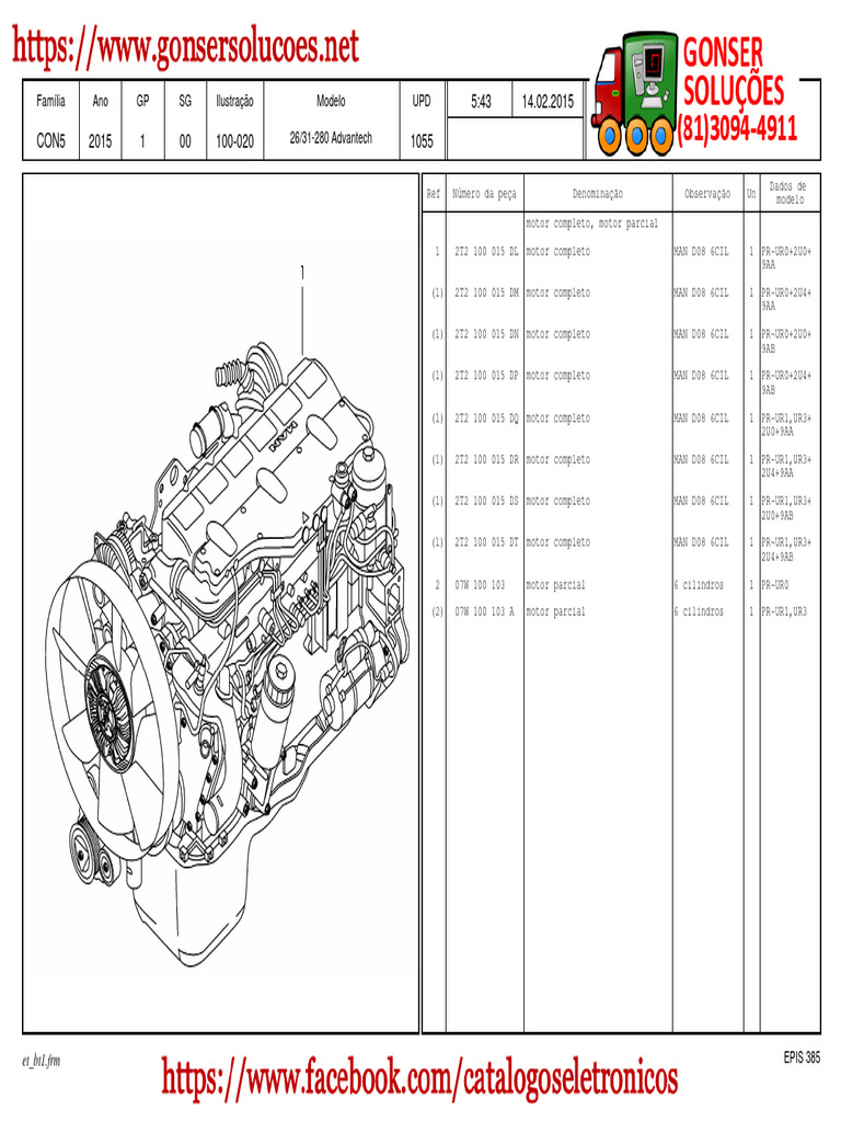 Catálogo VW | PDF | Engenharia Mecânica | Máquinas