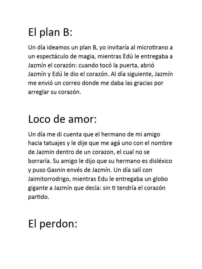 Resumen de Operativo Corazon Partido | PDF