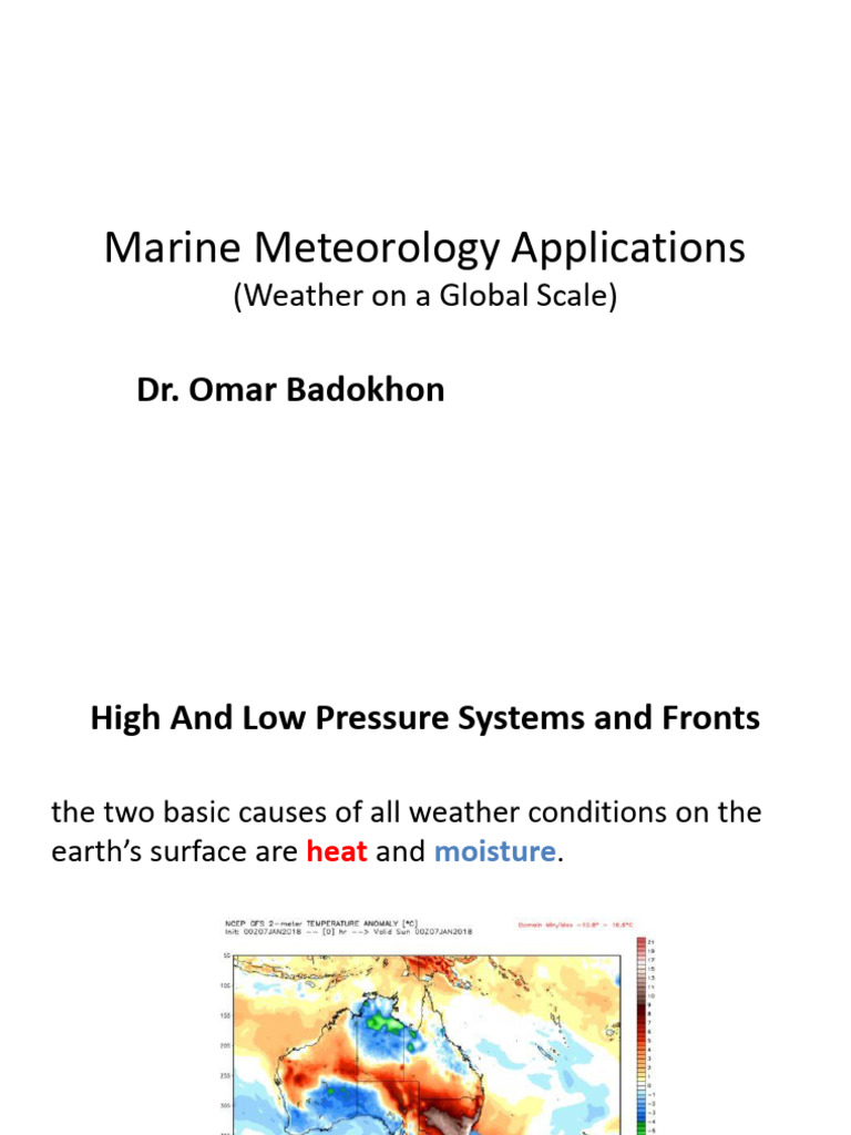 Weather On A Global Scale | PDF | Weather | Atmosphere Of Earth