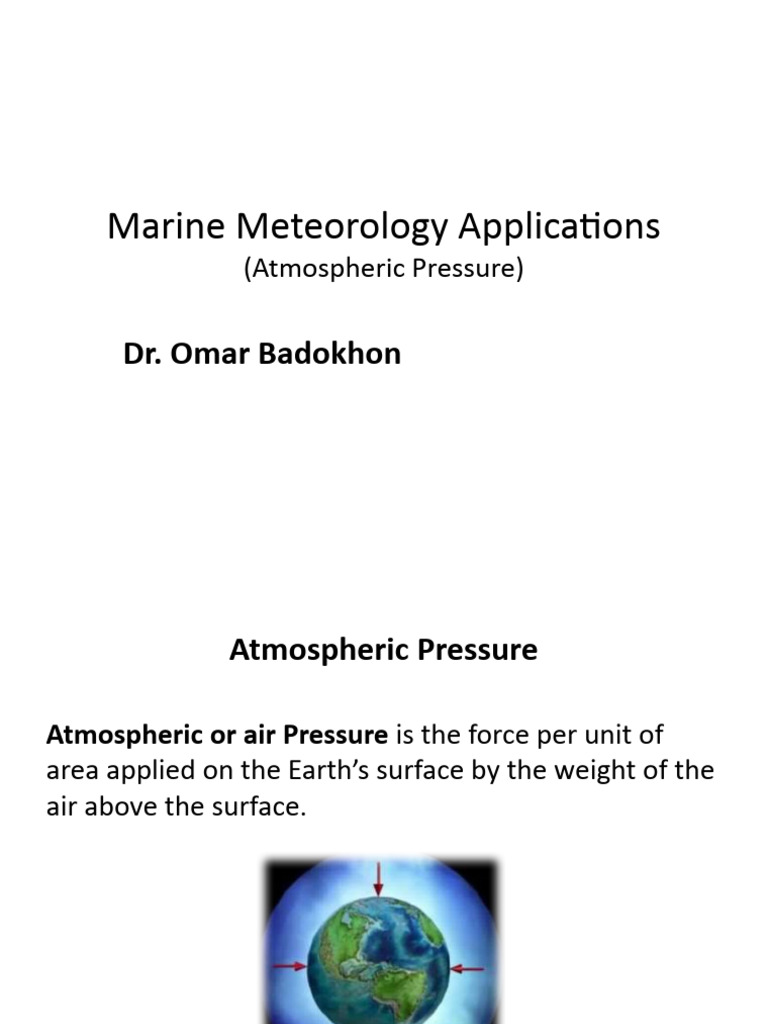 Understanding Atmospheric Pressure Systems | PDF | Atmosphere Of Earth ...