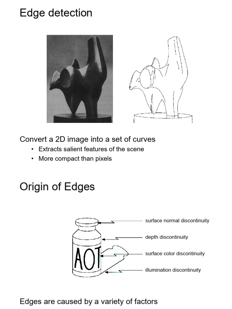 Edge Detection | PDF | Science & Mathematics