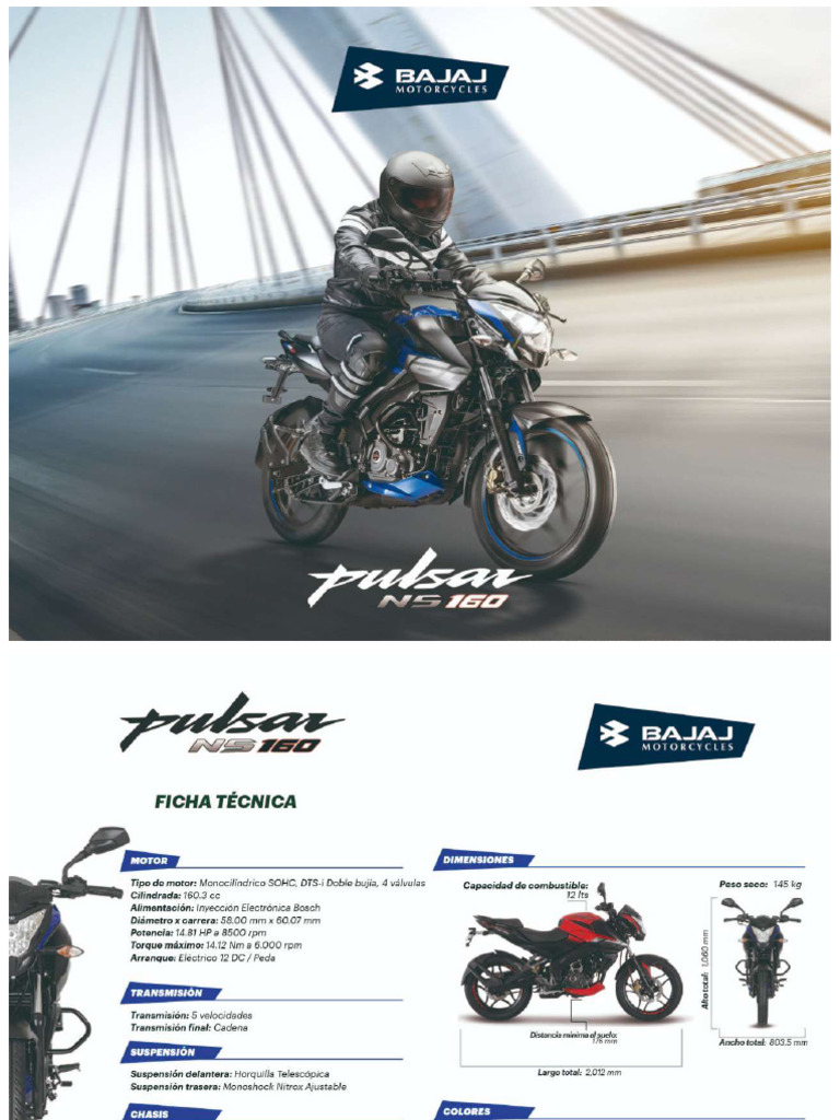 Pulsar NS160 - Compressed | PDF