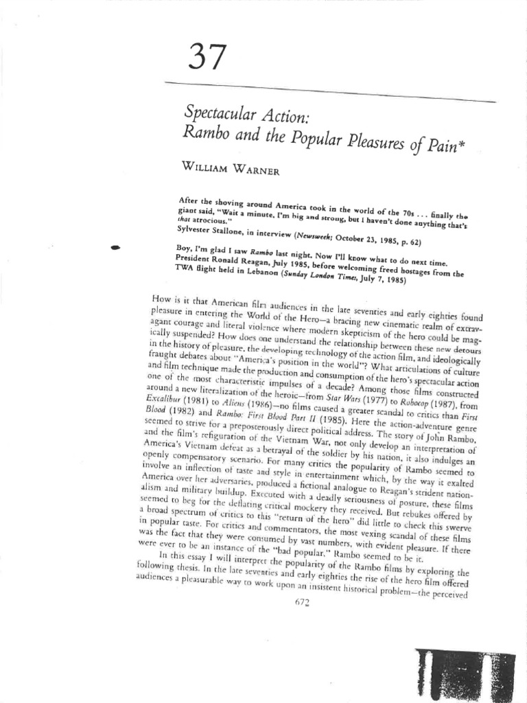 Spectacular Action Rambo | PDF