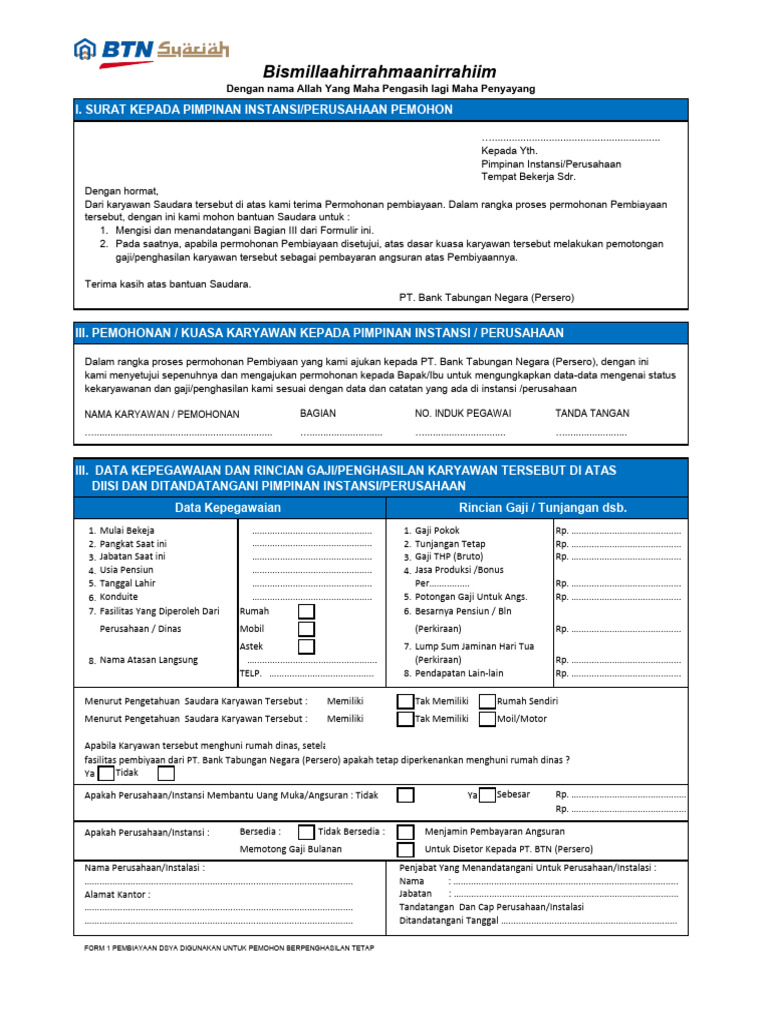 APLIKASI BANK BTN SYARIAH DEPANNYA (3) - Removed | PDF
