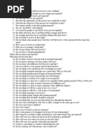 Sample Immigration Marriage Interview Questions | PDF | Marriage | Meal