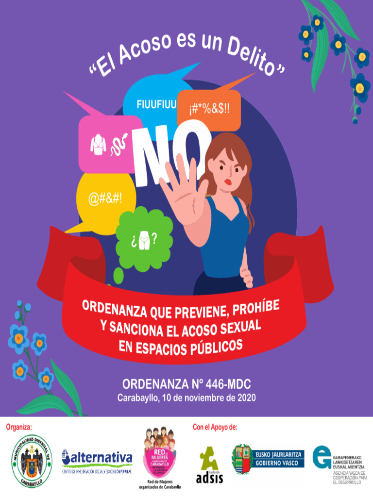 El Acoso Es Delito Pdf Acoso Sexual Justicia 7603