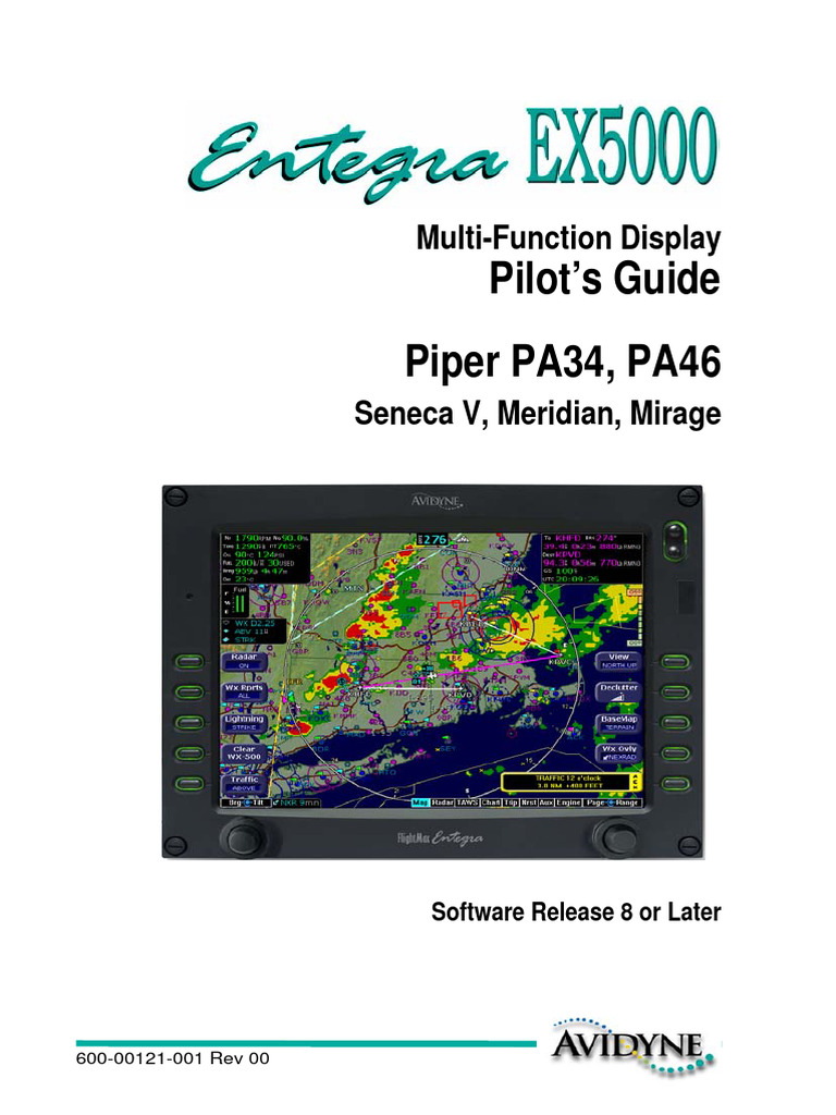 600 00121 001 PG Ex5000 Piper 34 46 | PDF | Thunderstorm | Aviation