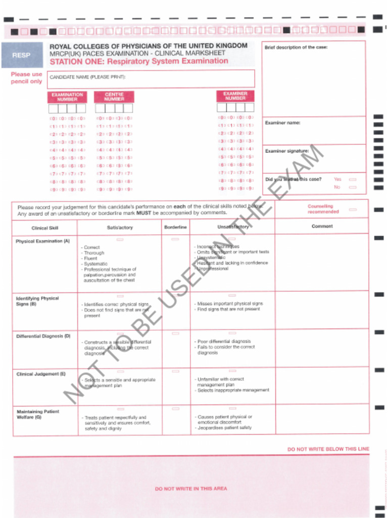 PACES New Marksheets - For Website | PDF