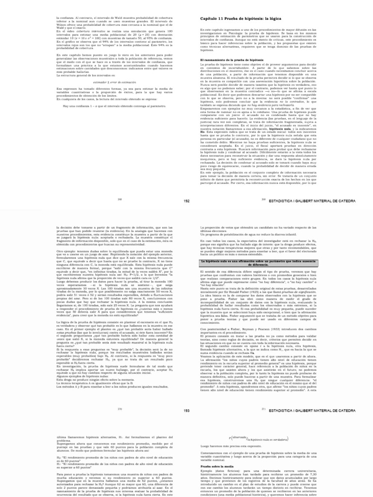 Métodos Estadisticos De Investigación Cap 11 12 13 Y Apendice Pdf