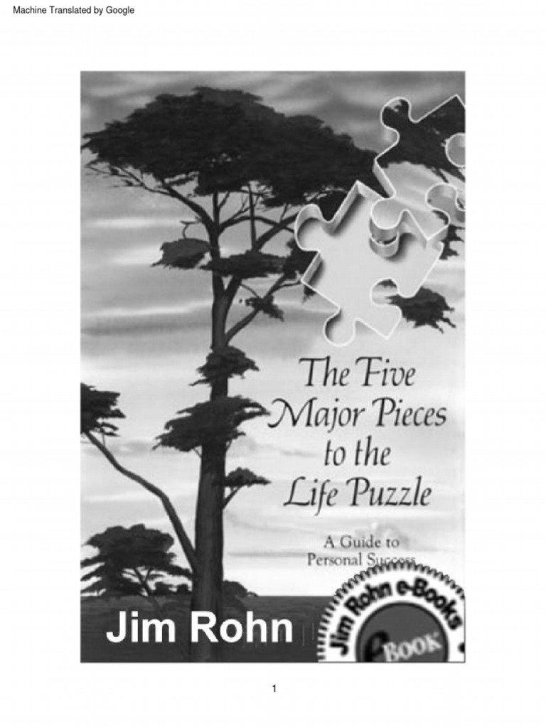 Jim-Rohn-EBook-Five-Major-Pieces Traduzido | PDF | Pensamento | Vida