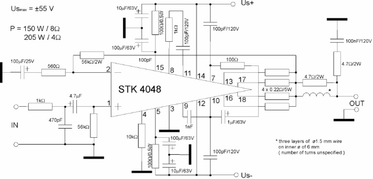 STK4048 - 150 - 205 W | PDF