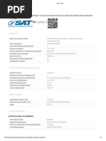 Constancia RTU Digital Ejemplo | PDF | Impuesto sobre la renta | Impuestos