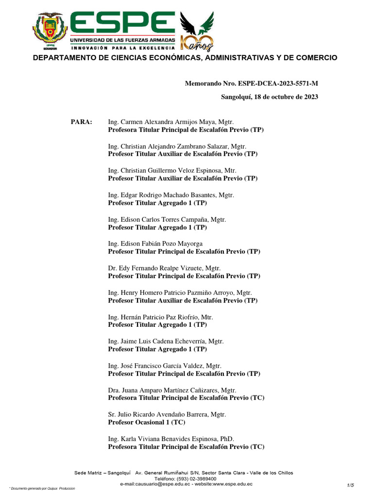 Espe Dcea 2023 5571 M | PDF