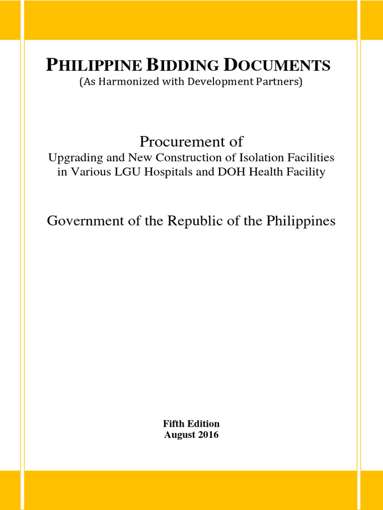 Bidding Documents | PDF | Procurement | Prices