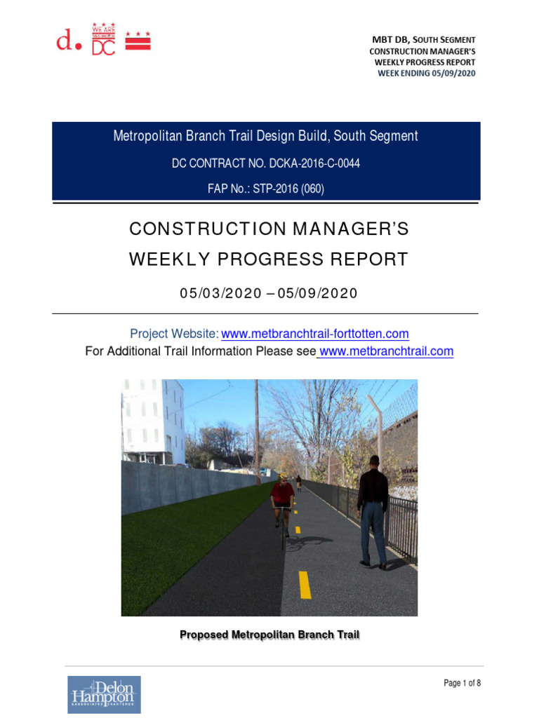 MBT Weekly Report 050920 To Post | PDF | Transport | Transport ...