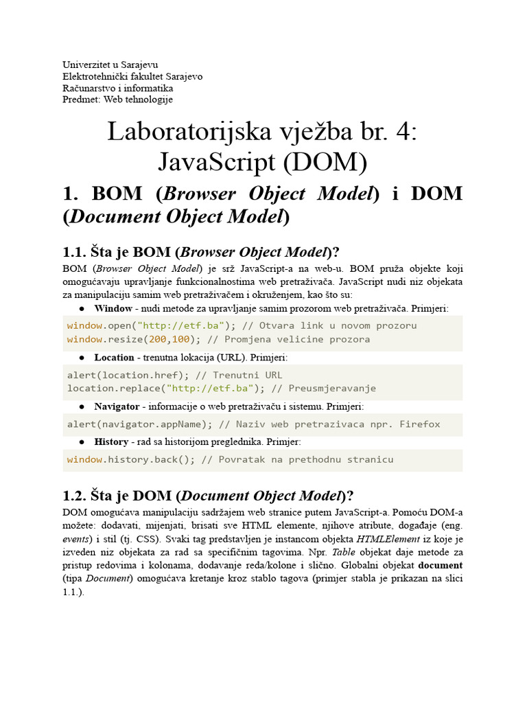 WT LV4 - JavaScript (DOM) | PDF