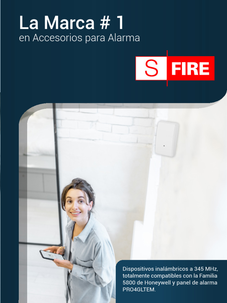 Dispositivos Inalámbricos 345 MHz Honeywell | PDF | Electricidad | Ingenieria Eléctrica