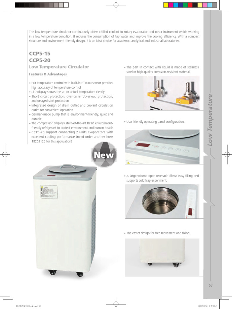 Dlab Circulator Datasheet | PDF | Pump | Vacuum