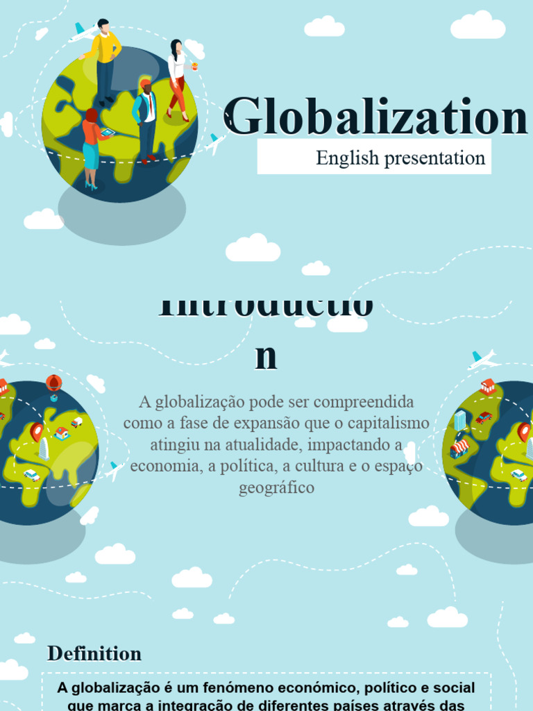 Social Studies Subject For High School - Globalization by Slidesgo ...