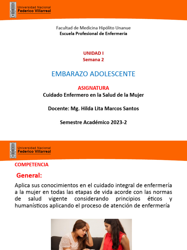Embarazo Adolescente Octubre 2023 | PDF | El embarazo | Adolescencia