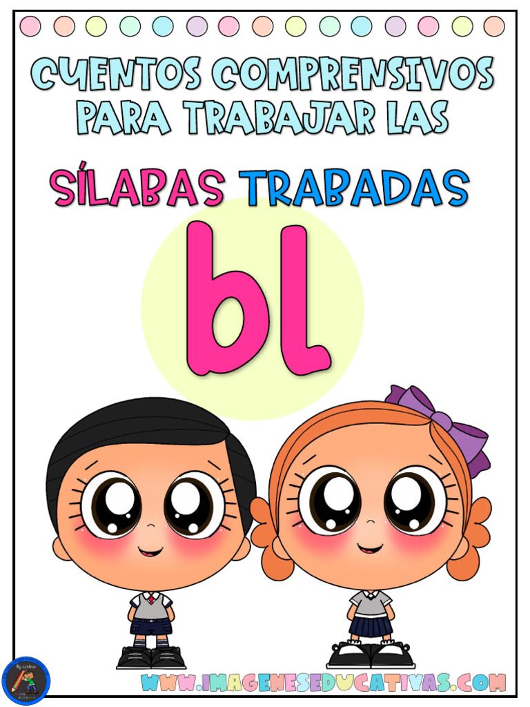 Cuentos Infantiles con Sílabas Trabadas | PDF | Derechos de autor