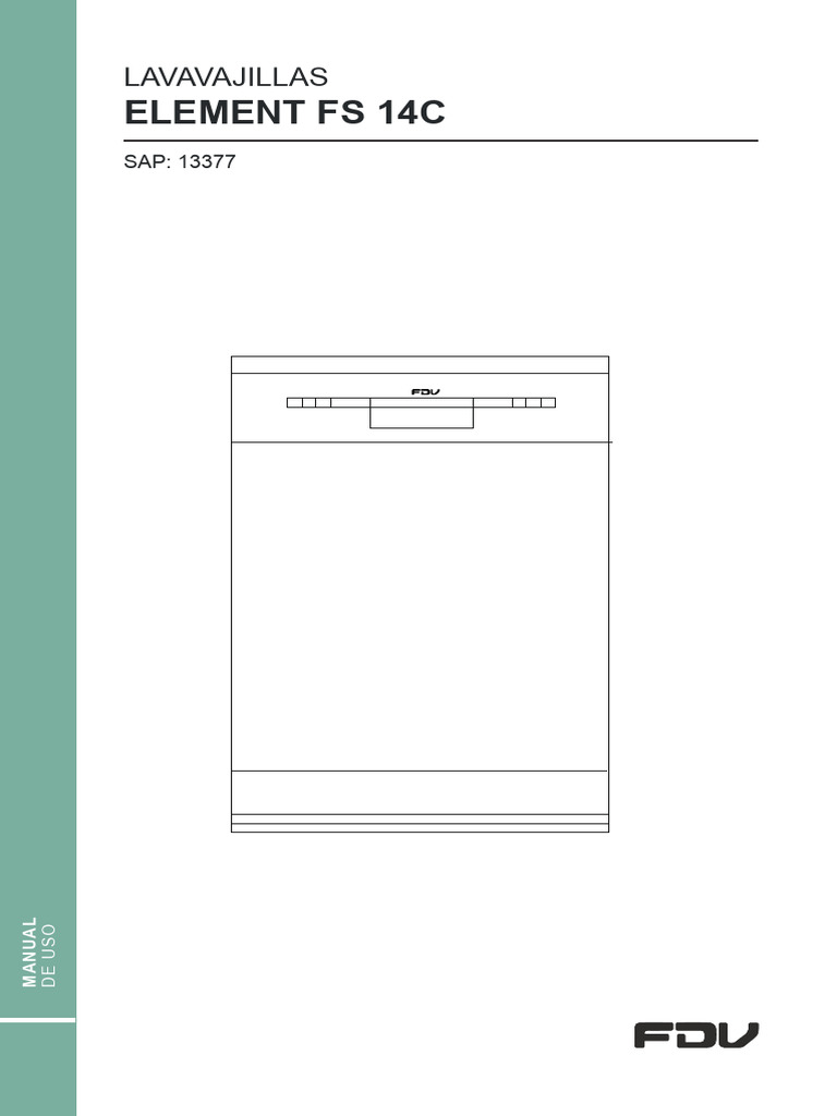 Manual de Uso | PDF | Lavavajillas | Enchufes y tomas de corriente alterna