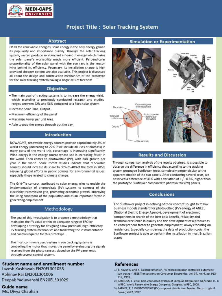 Poster Template Sample | PDF | Photovoltaics | Solar Panel