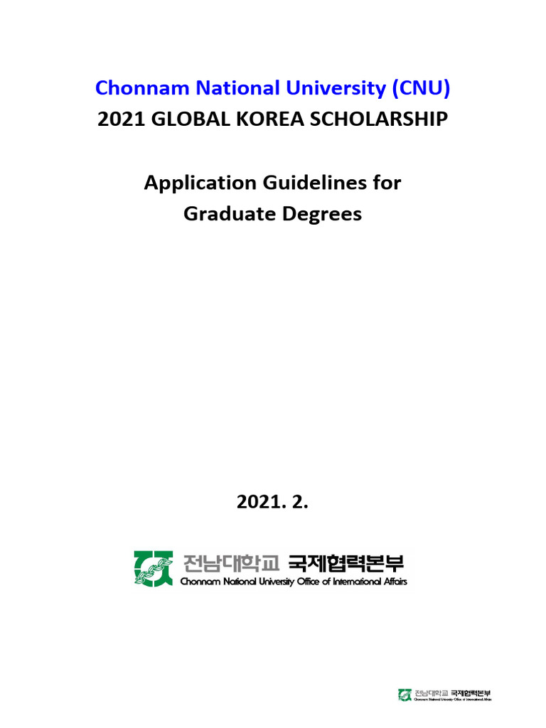 CNU Graduate Programs Application Guide | PDF | Academic Degree ...