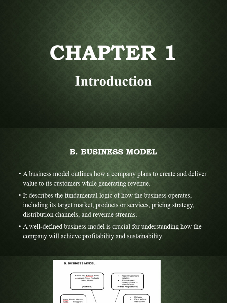 Lesson 7 Introduction Business Model | PDF | Goal | Performance Indicator